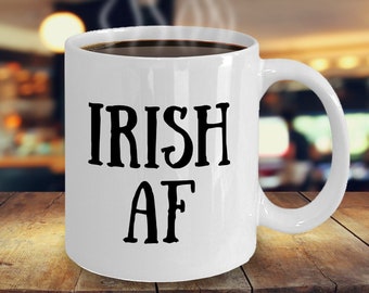 Funny Irish Coffee Mug Everybody Calm the Feck Down Gift - Etsy