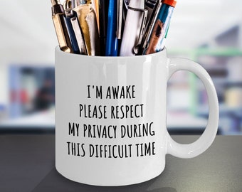 Funny Privacy Mug - Etsy