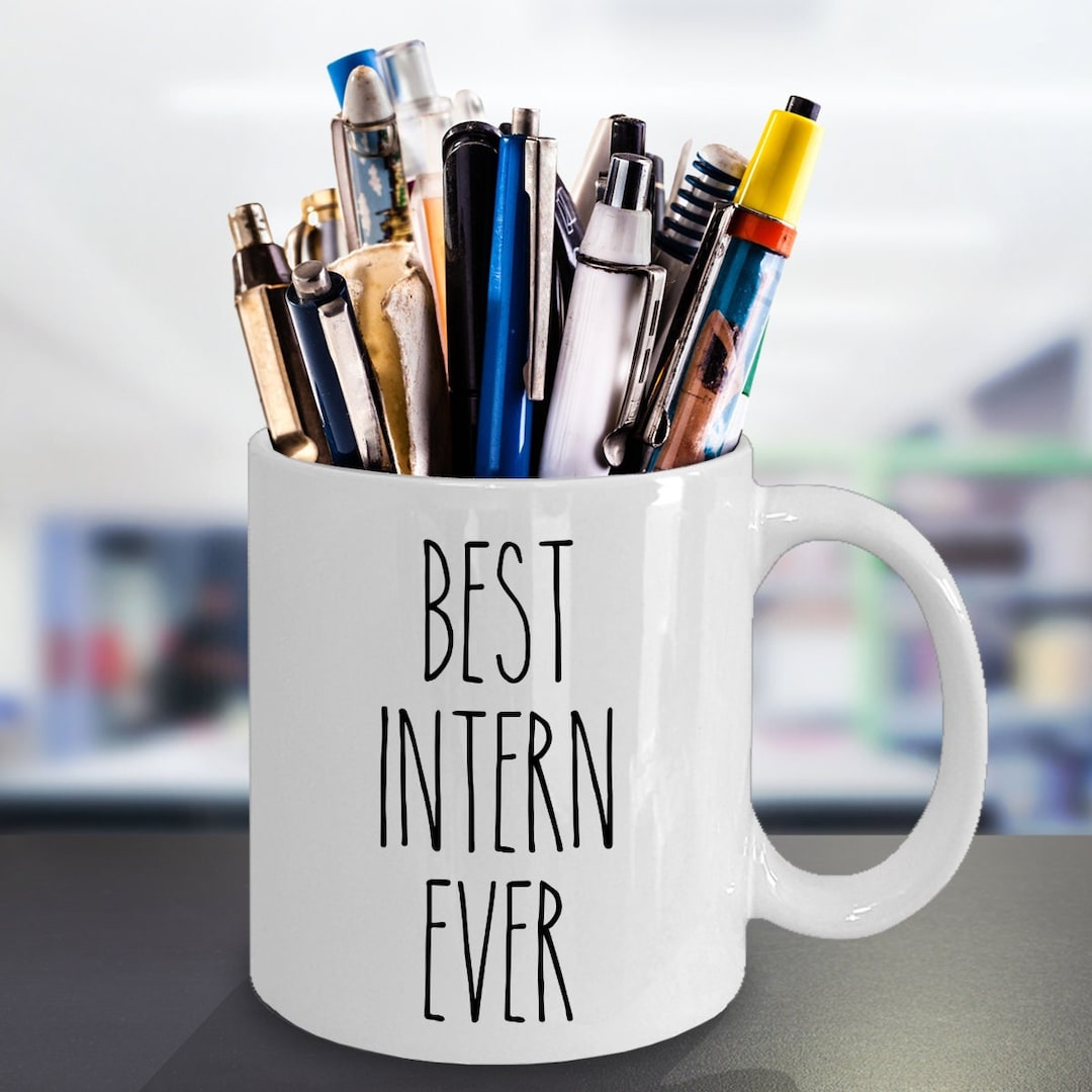 Best Intern Ever Coffee Cup Gift Idea for Intern Fun Mug - Etsy