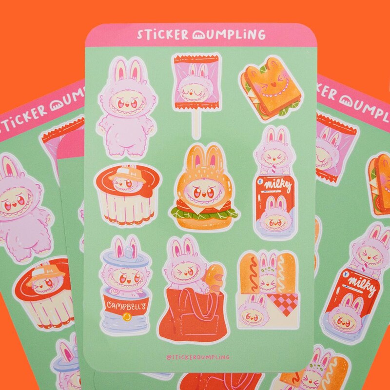 Cute Asian Food Stickers - Etsy
