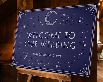Moon and Stars Wedding - Etsy