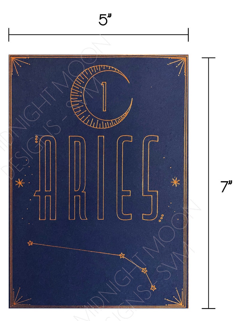 Art Deco Celestial Wedding Table Numbers With Foiled Astrology - Etsy