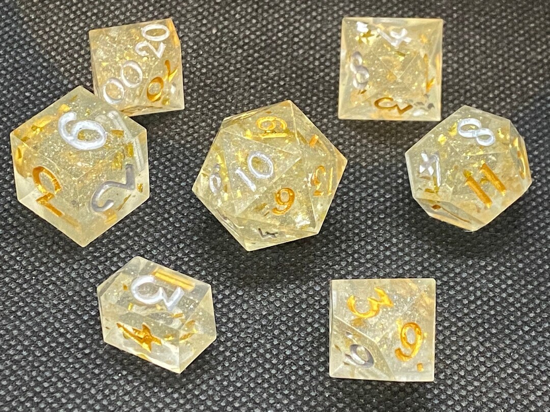 Bank Heist - 7 Piece RPG Dungeon and Dragons Dnd Dice Set - Etsy