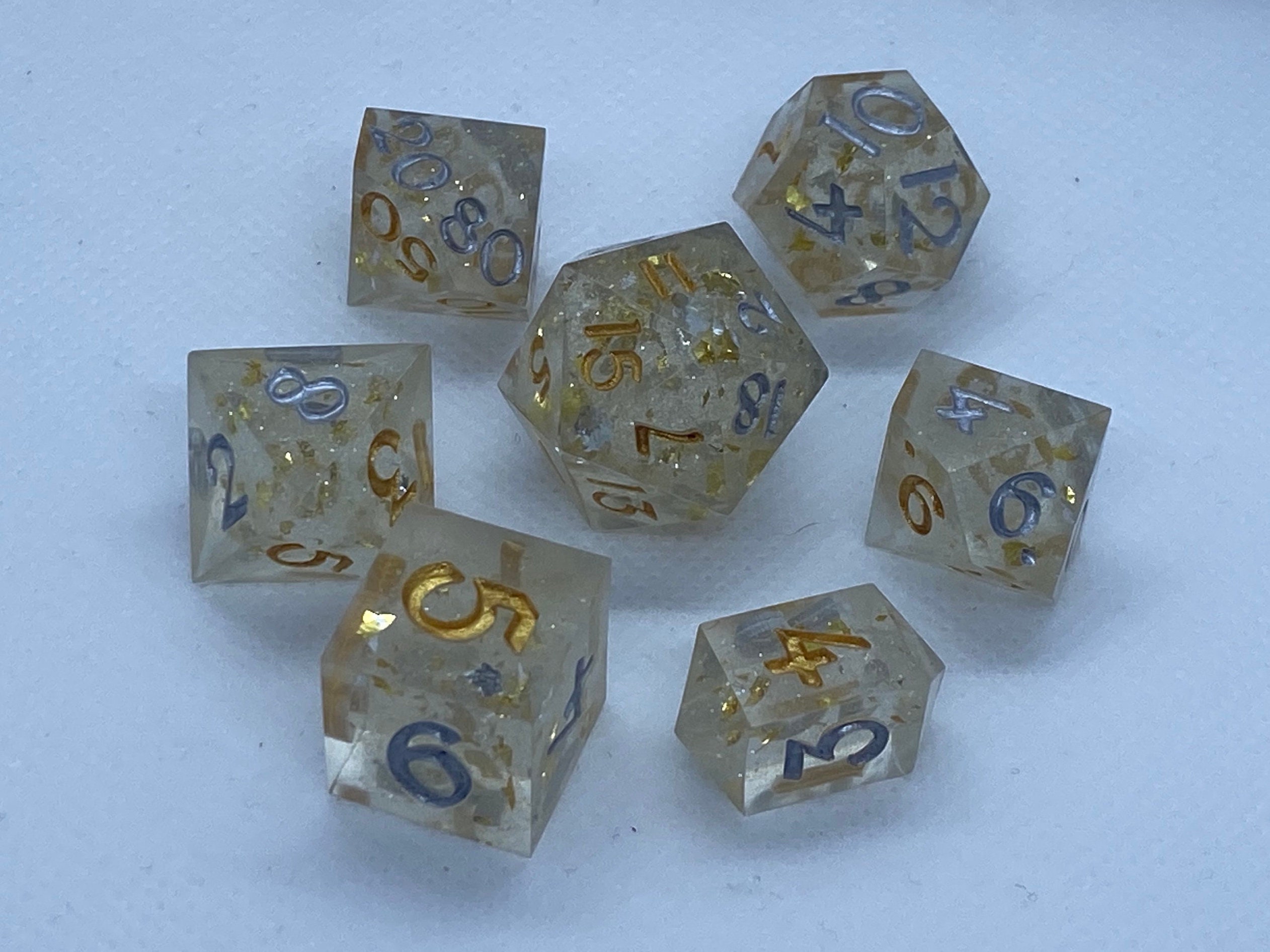 Bank Heist - 7 Piece RPG Dungeon and Dragons Dnd Dice Set - Etsy