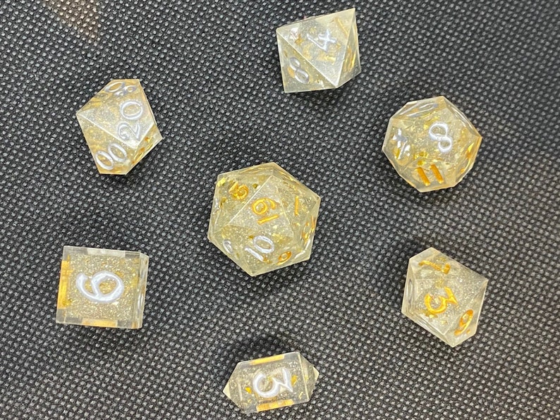 Bank Heist - 7 Piece RPG Dungeon and Dragons Dnd Dice Set - Etsy