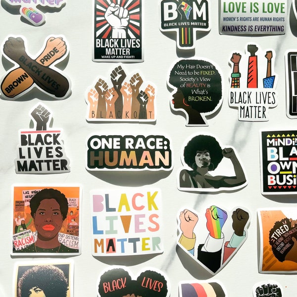 Blm Sticker - Etsy