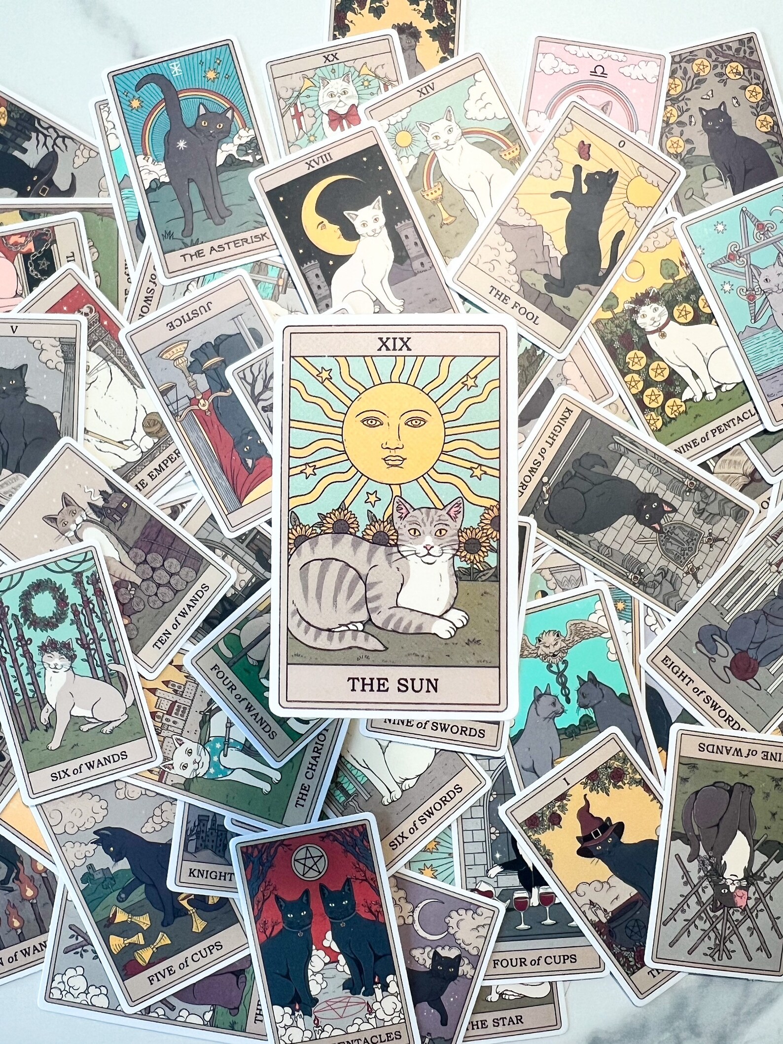 Witchy Sticker Mystery Pack Rider Waite Tarot Card Sticker - Etsy