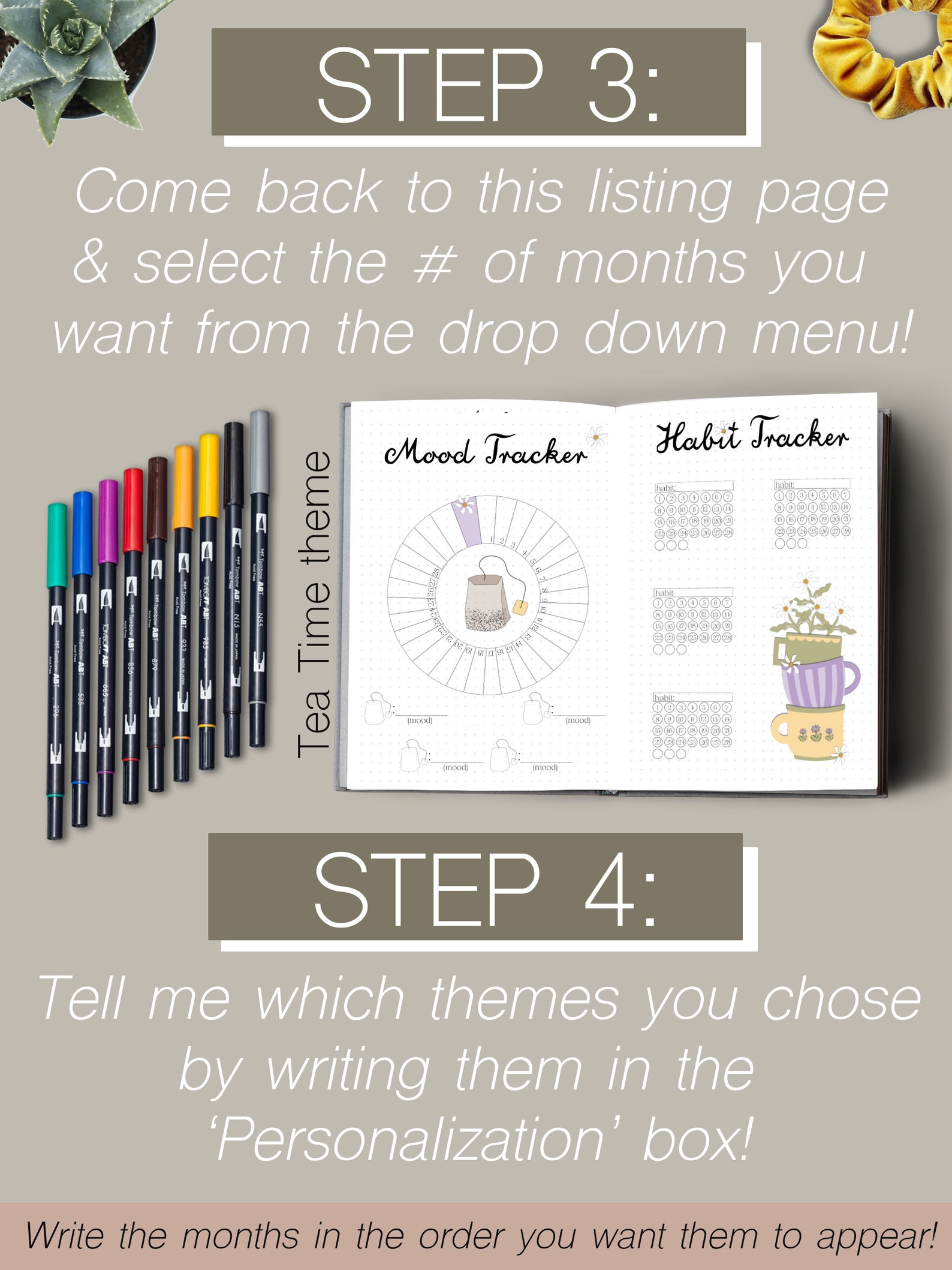 Premade Bullet Point Journal A5 Undated Weekly Monthly Spiral - Etsy