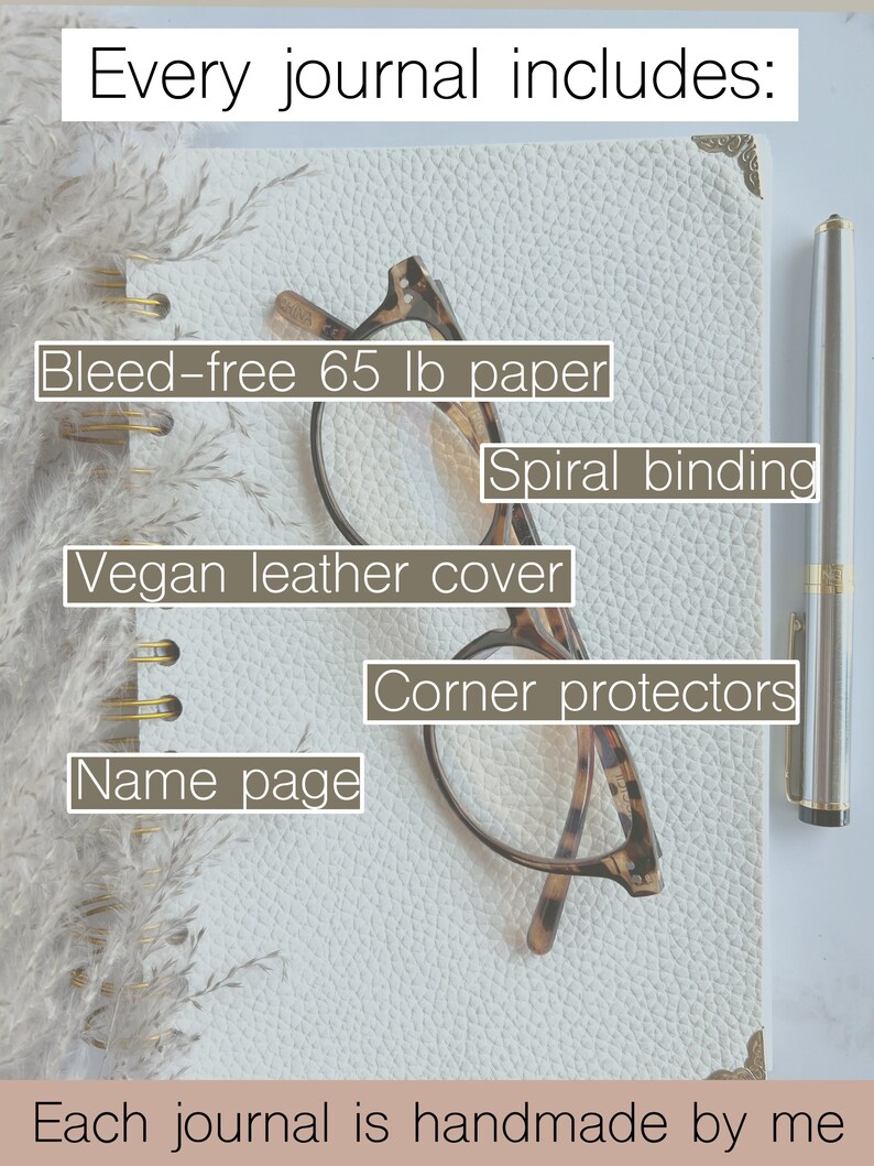 Premade Bullet Point Journal A5 Undated Weekly Monthly Spiral - Etsy