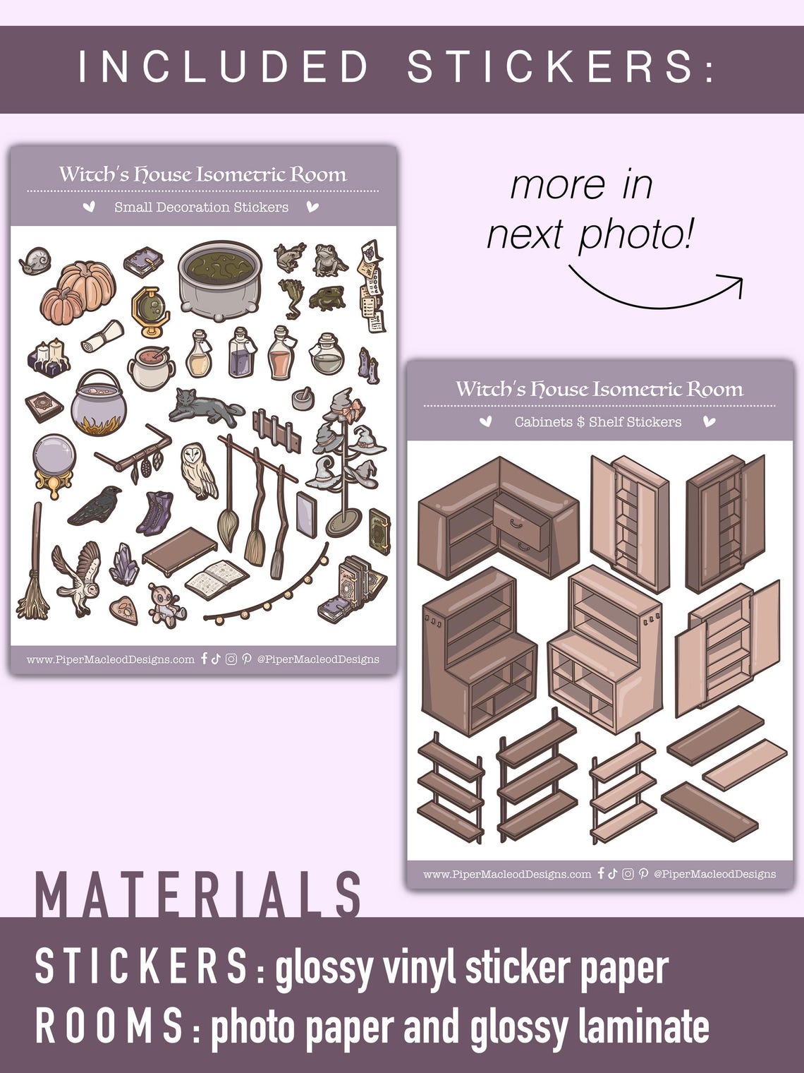 Isometric Room Stickers, Iso Witch House Designer, Interior Design ...