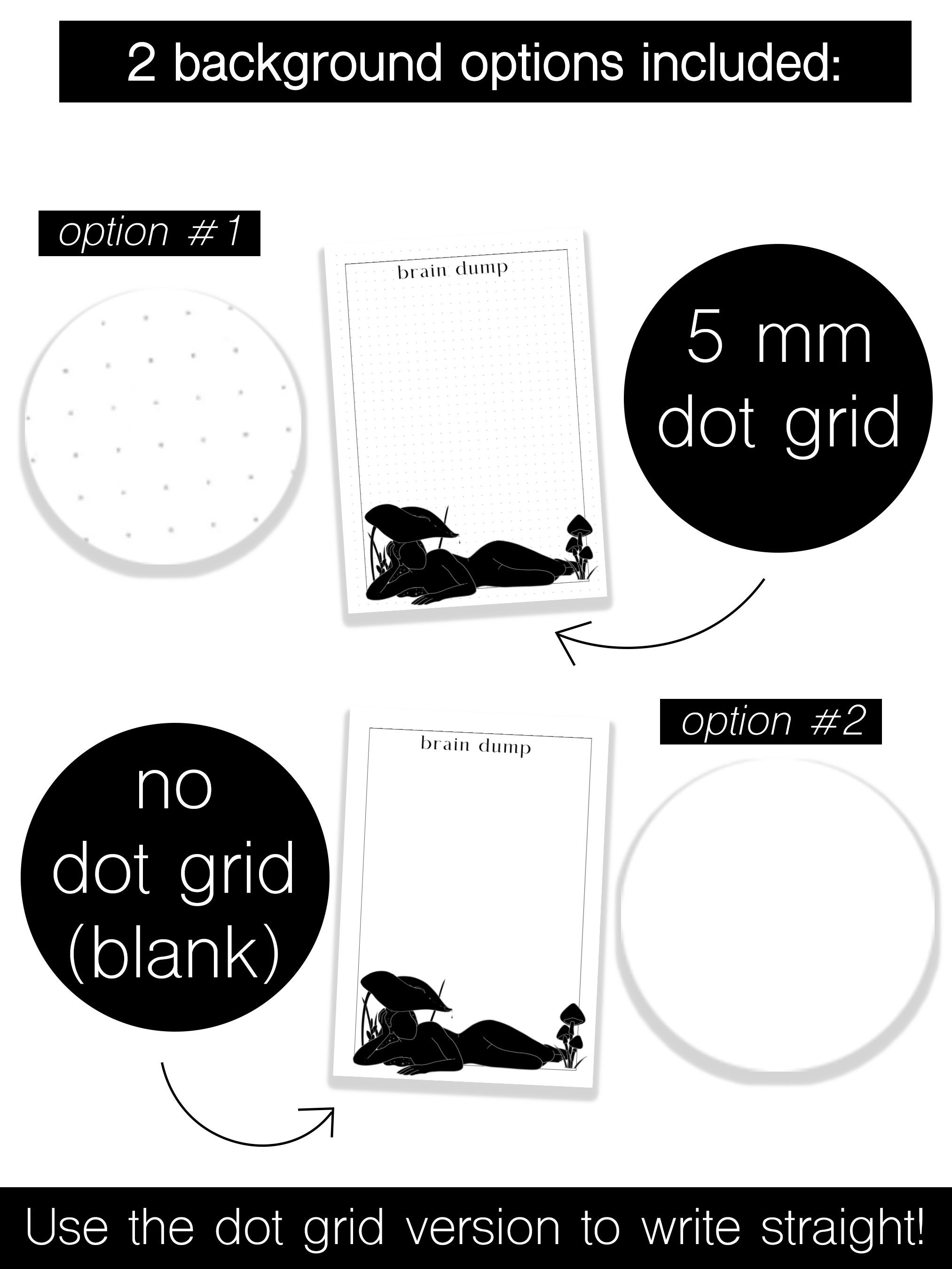 Bullet Point Journal Printable Templates for Your Planner, Goddess and ...