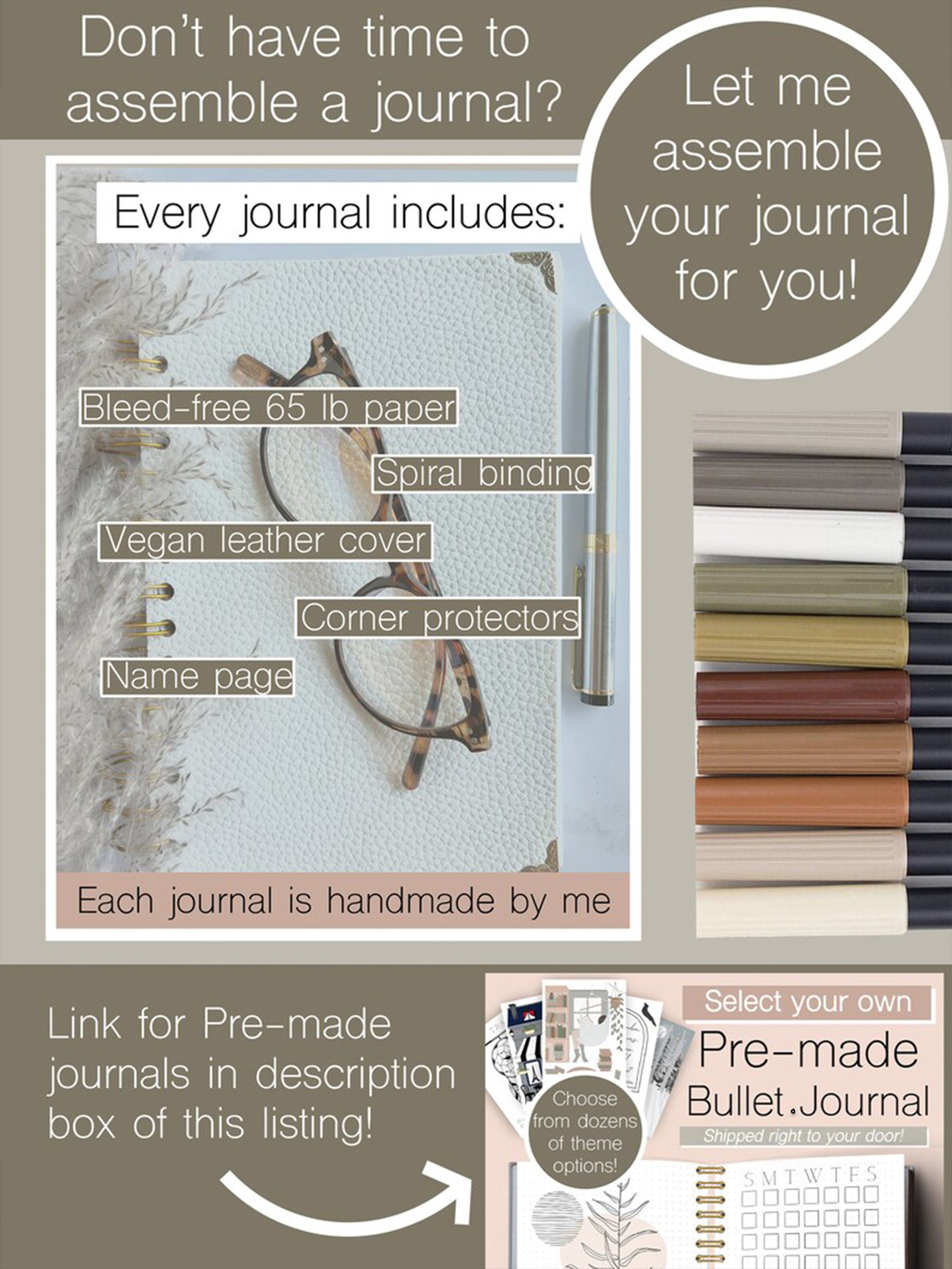 Bullet Point Journal Printable Templates for Your Planner - Etsy