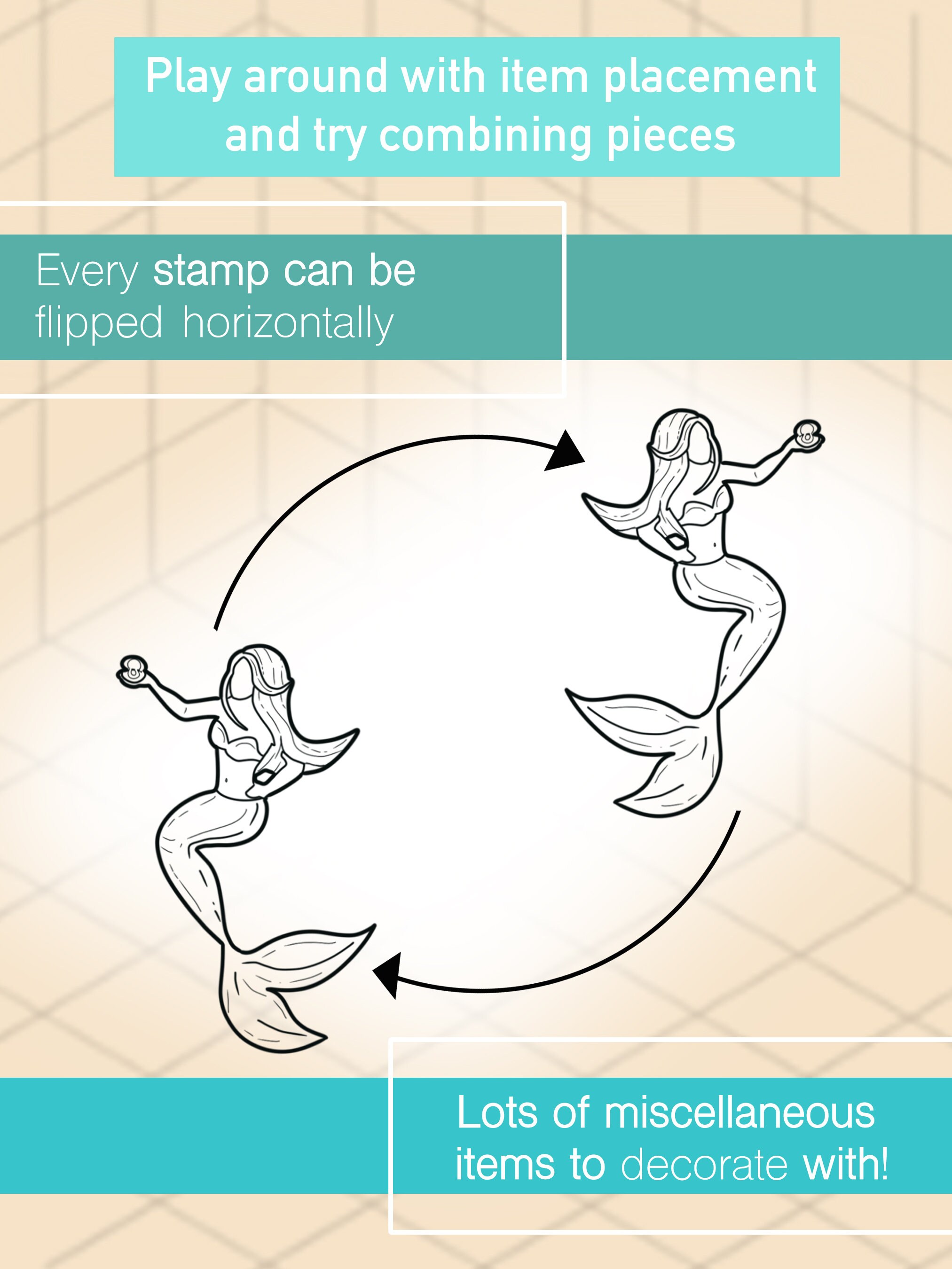 Isometric Procreate Stamps, Underwater Theme, Fish Tank Brushes ...