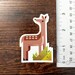 Woodland Creatures Vinyl Sticker Set - Etsy