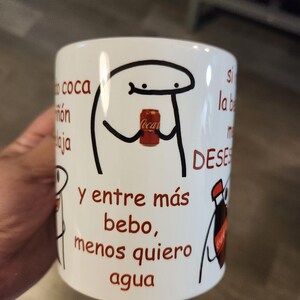 Flork Mug/flork Tomando Coca Taza - Etsy