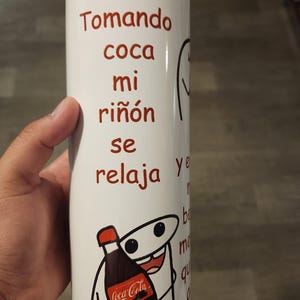 Tomando Coca Vaso Flork/ Vaso De 20/30 Oz - Etsy
