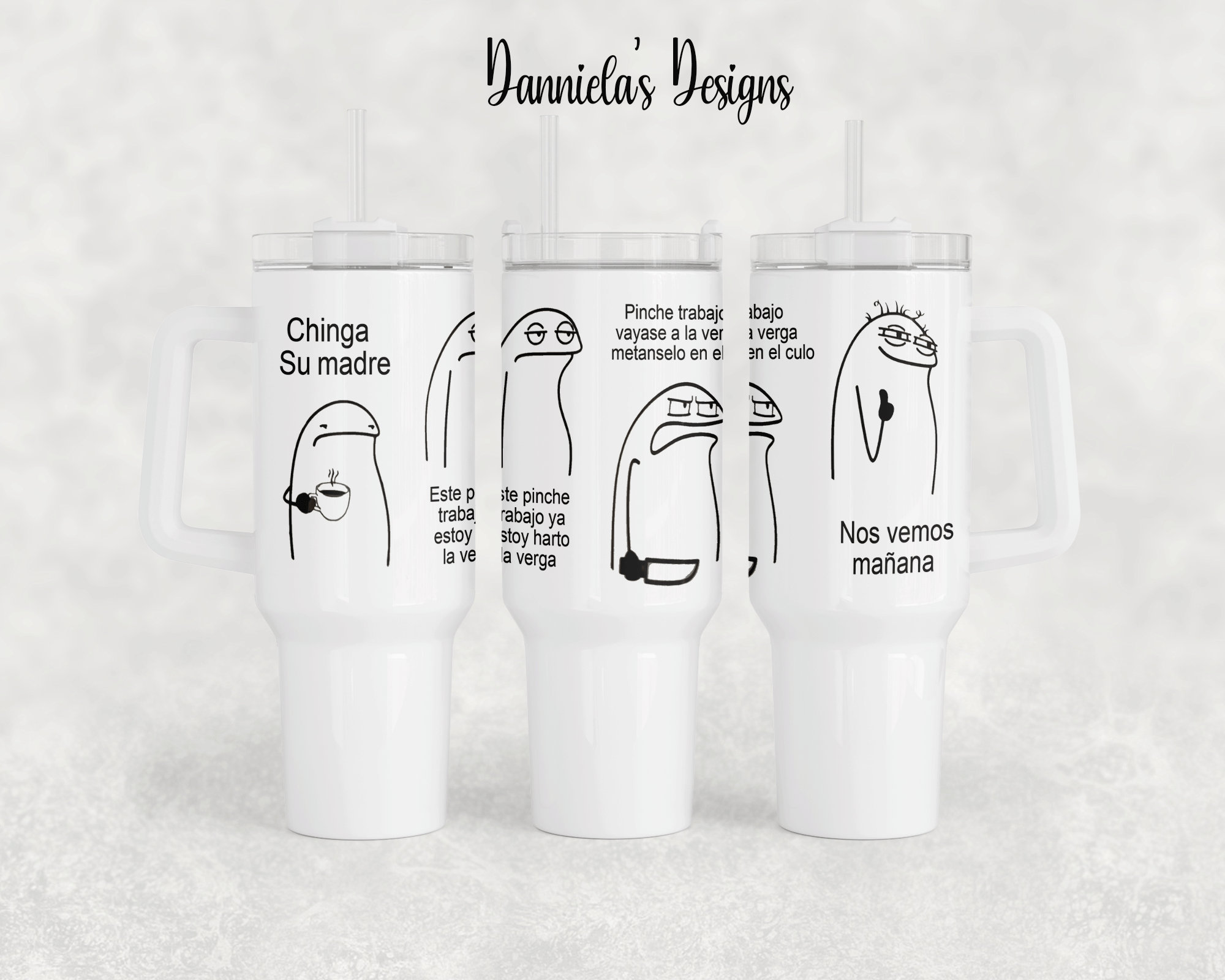 Vaso Flork/ Vaso Pinche Trabajo- Vaso De Flork/ Vaso De 40 Oz - Etsy