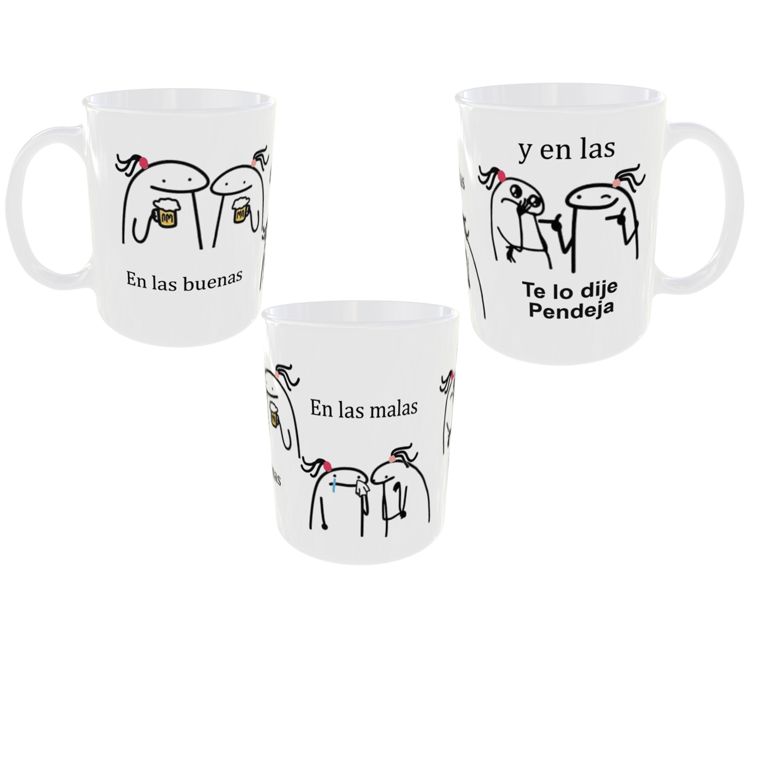 Flork Mug/ En Las Buenas Y En Las Malas Taza - Etsy