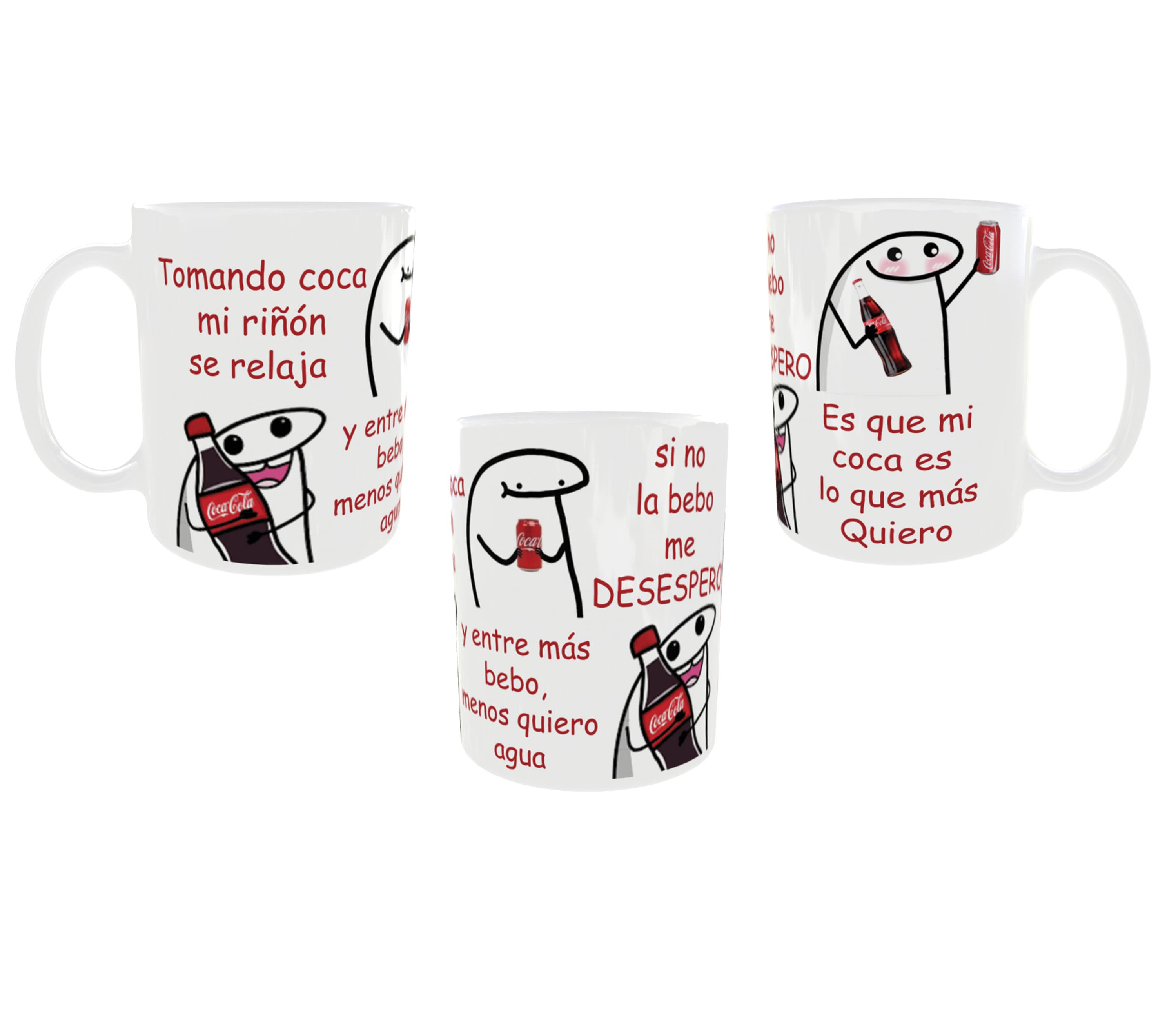 Flork Mug/flork Tomando Coca Taza - Etsy