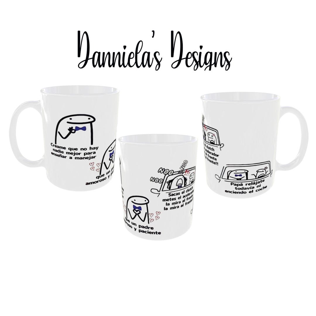Flork Mug/ Familia Peluche Enseñar a Manejar - Etsy Canada