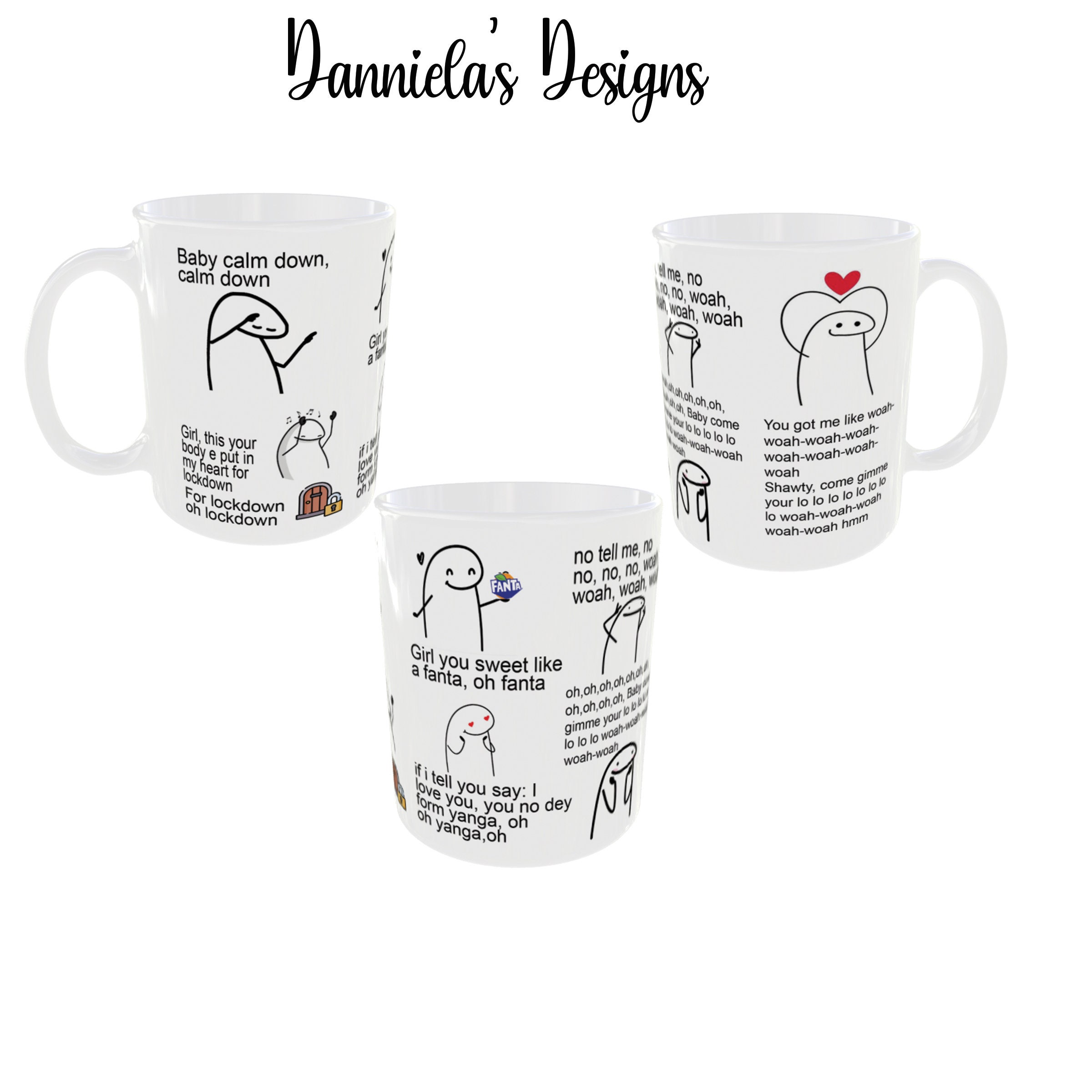 Flork Mug/ Flork Canciones/ Calm Down Rema Selena Gomez - Etsy Ireland