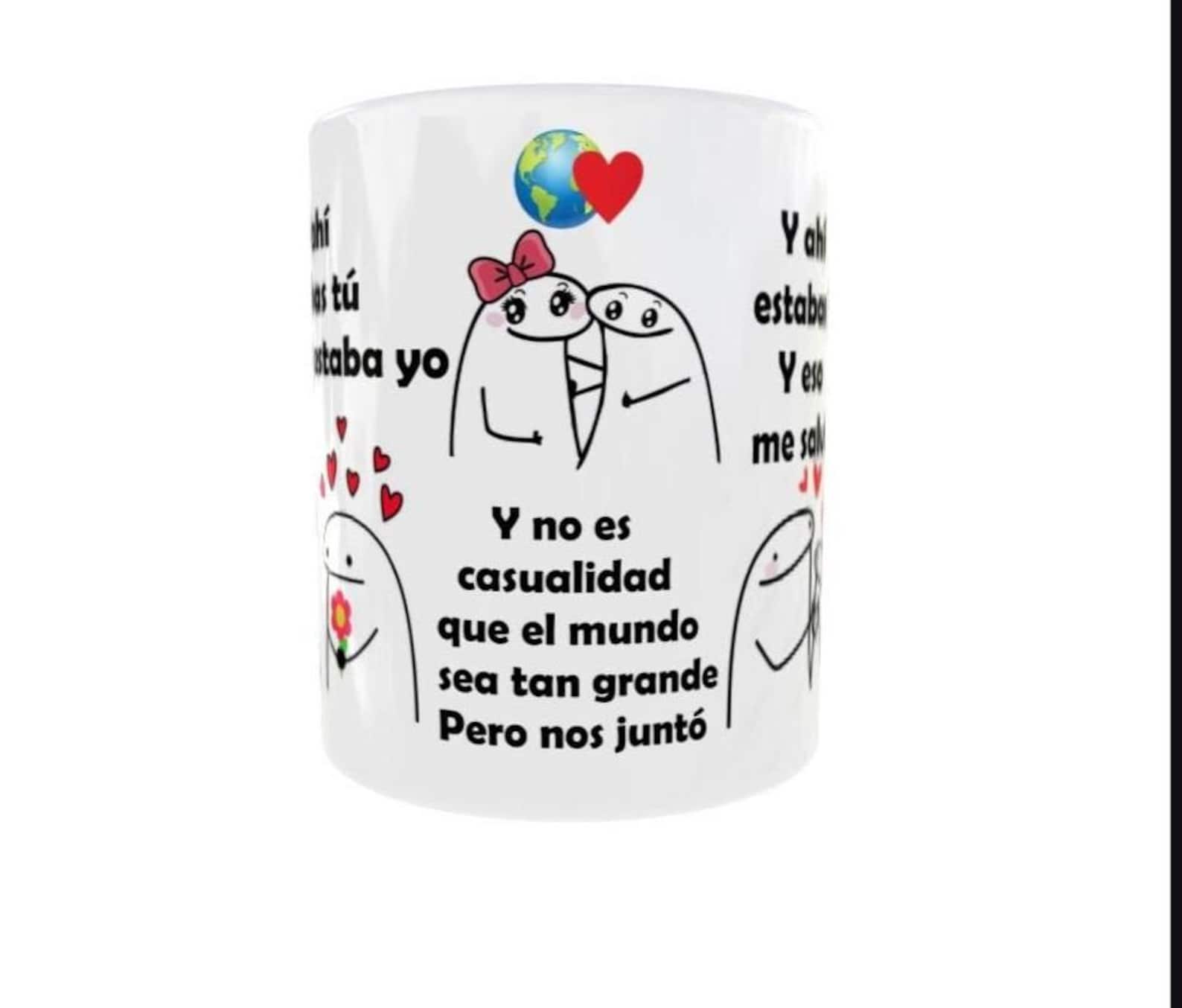 Flork Mug/ Y Allí Estabas Tu Carin Leon Cancion - Etsy