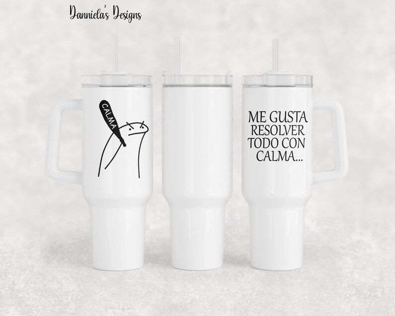 Vaso Flork/ Vaso Calma Vaso De Flork/ Vaso De 40 Oz/ Me Gusta Resolver ...