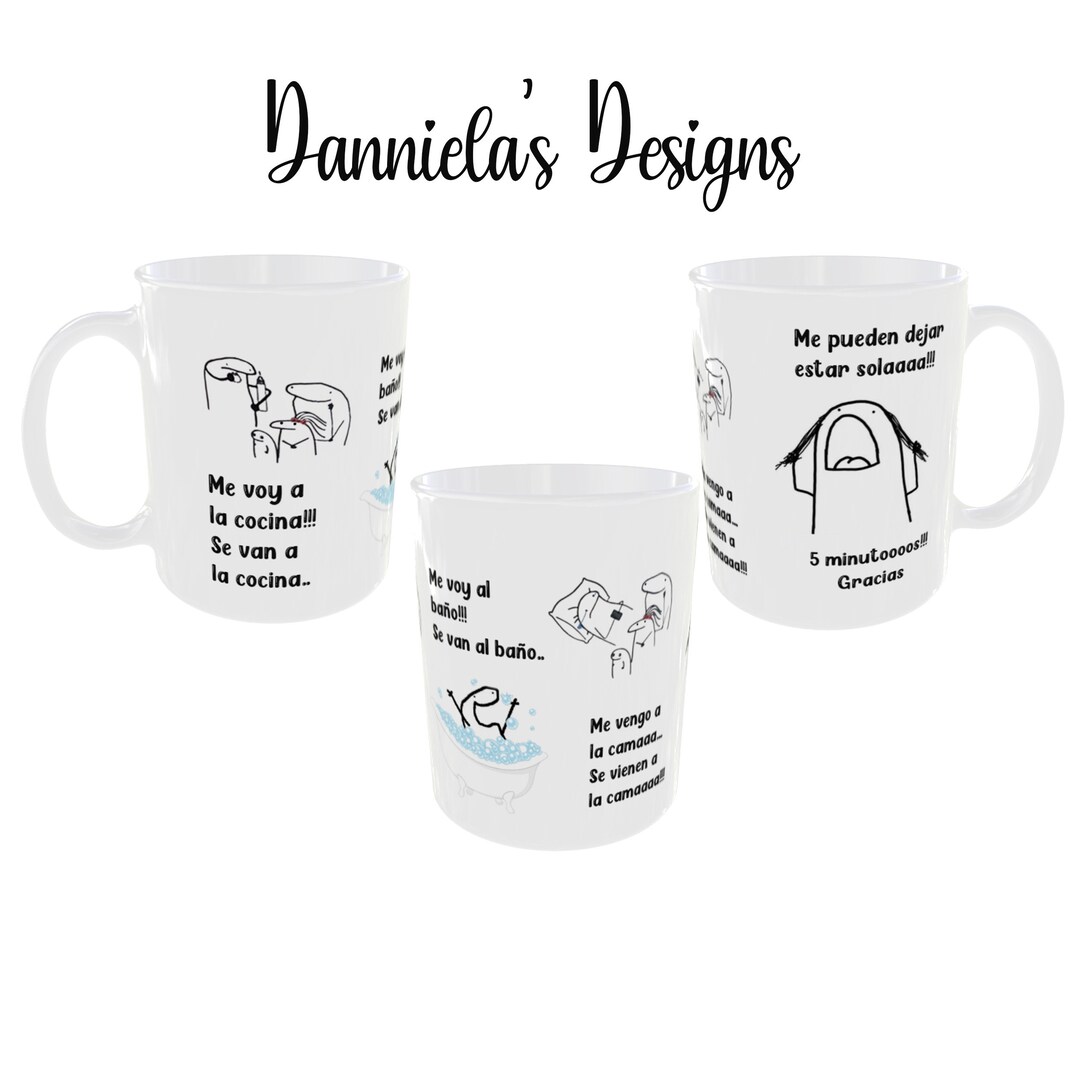 Flork Mug/ Me Pueden Dejar Estar Sola 5 Minutos/me Voy a La Cocina Se ...