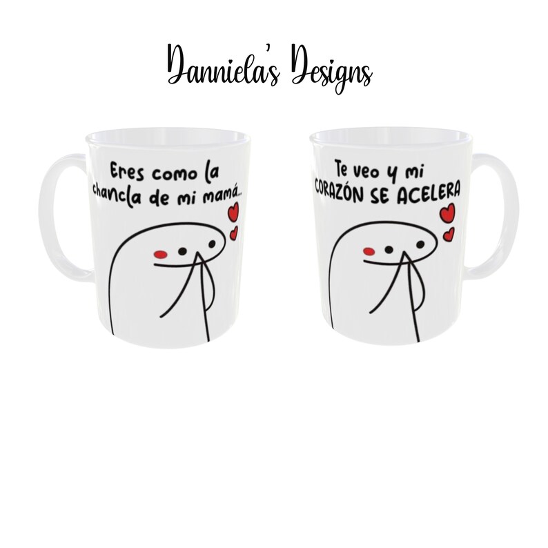 Flork Mug/tazas Graciosas- Eres Como La Chancla De Mi Mama - Etsy
