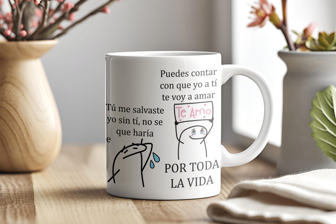 Flork Mug/ Por Toda La Vida Cancion En Taza- Flork Canciones ...