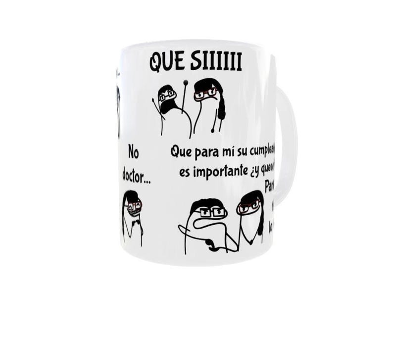 Flork Mug/ Betty La Fea Su Cumpleaños Es Importante - Cancion En Taza ...