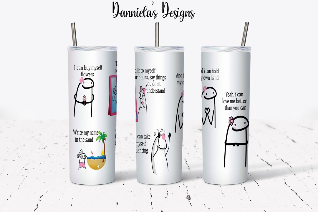 Flowers Travel Mug- Miley Cyrus Coffee Bottle- Flork Tumbler - Etsy UK