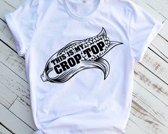 Funny Crop Top | Etsy
