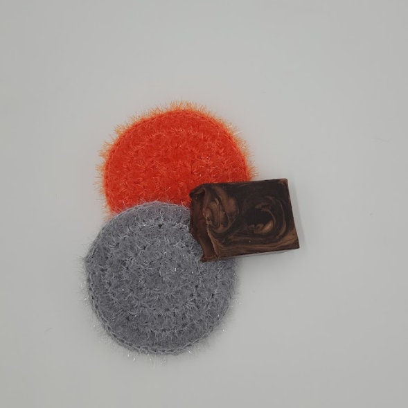 Dish Scrubbies - Reusable Dish Scrub Pad, Vegetable Scrubbie, Kitchen ...