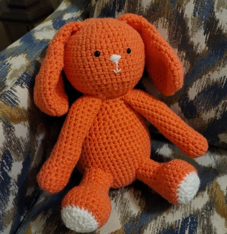 Rabbit Crochet Stuffed Animal - Etsy
