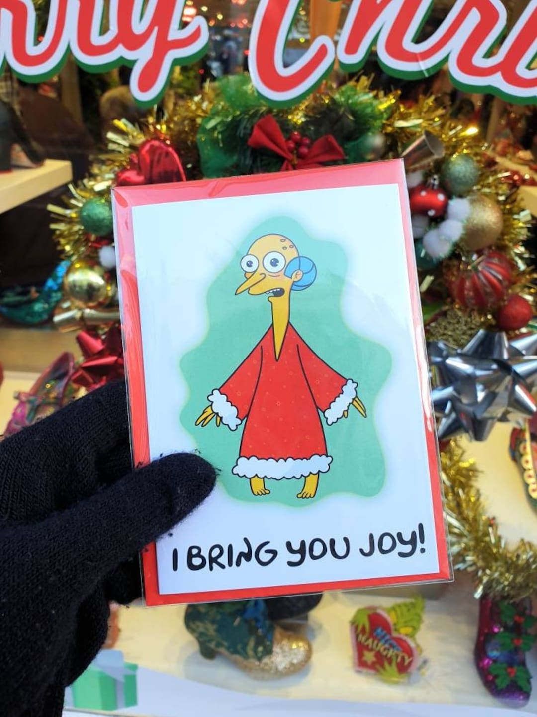 Simpsons Mr. Burns Christmas Cards - Funny Xmas Card Pack - Etsy
