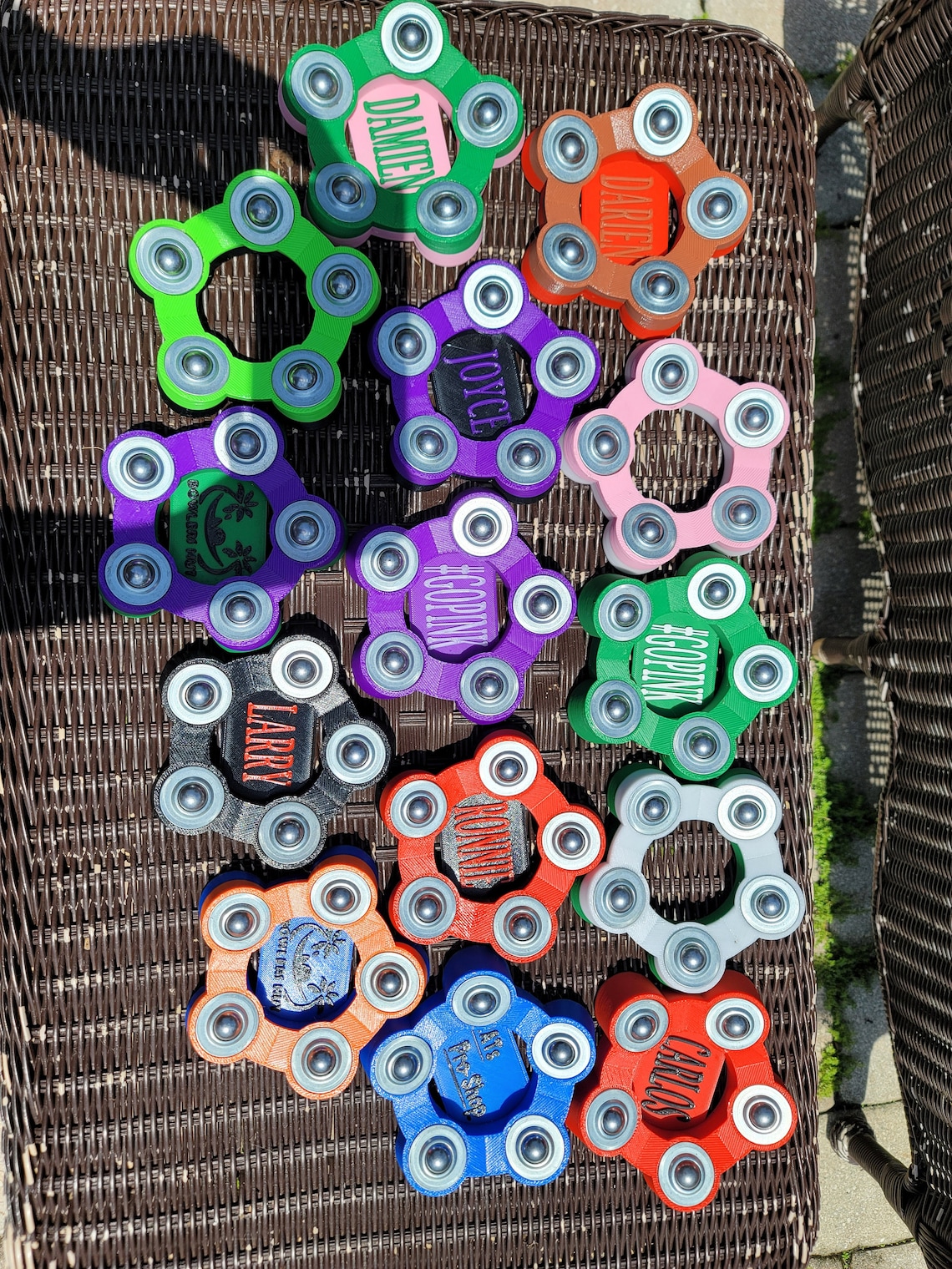 Bowling Ball Rotating Cup Personalization and Multi Color - Etsy