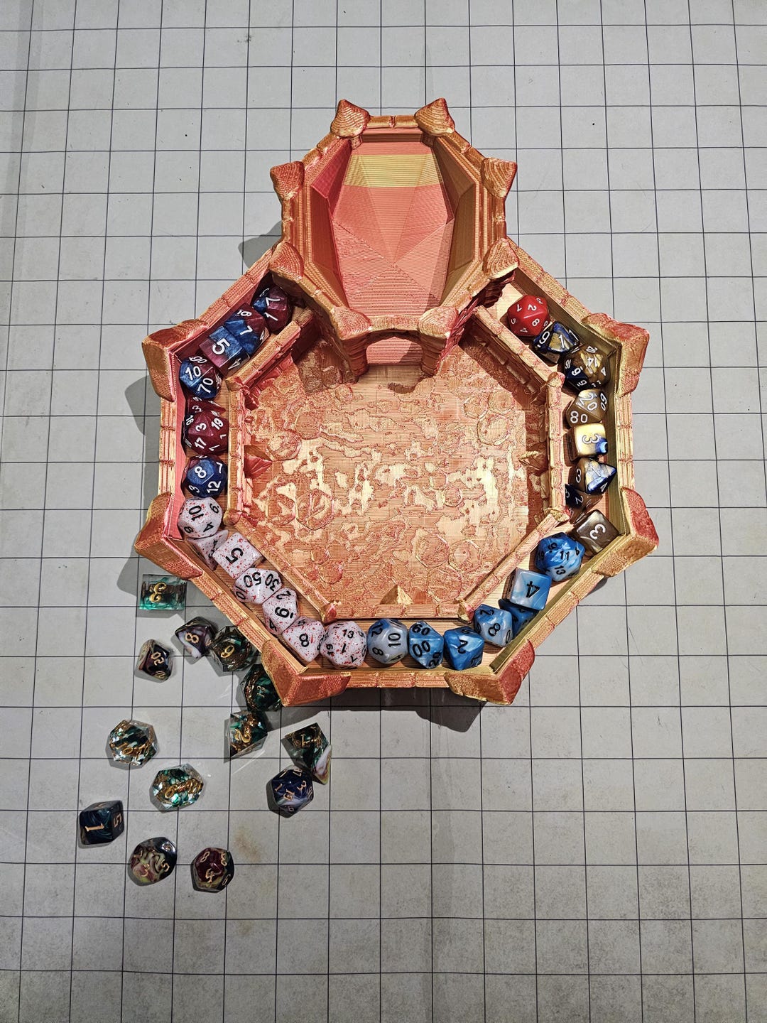 Dice Tower and Tray Arena - Etsy