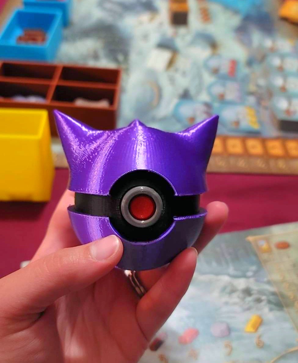 Gengar Pokeballs - Etsy