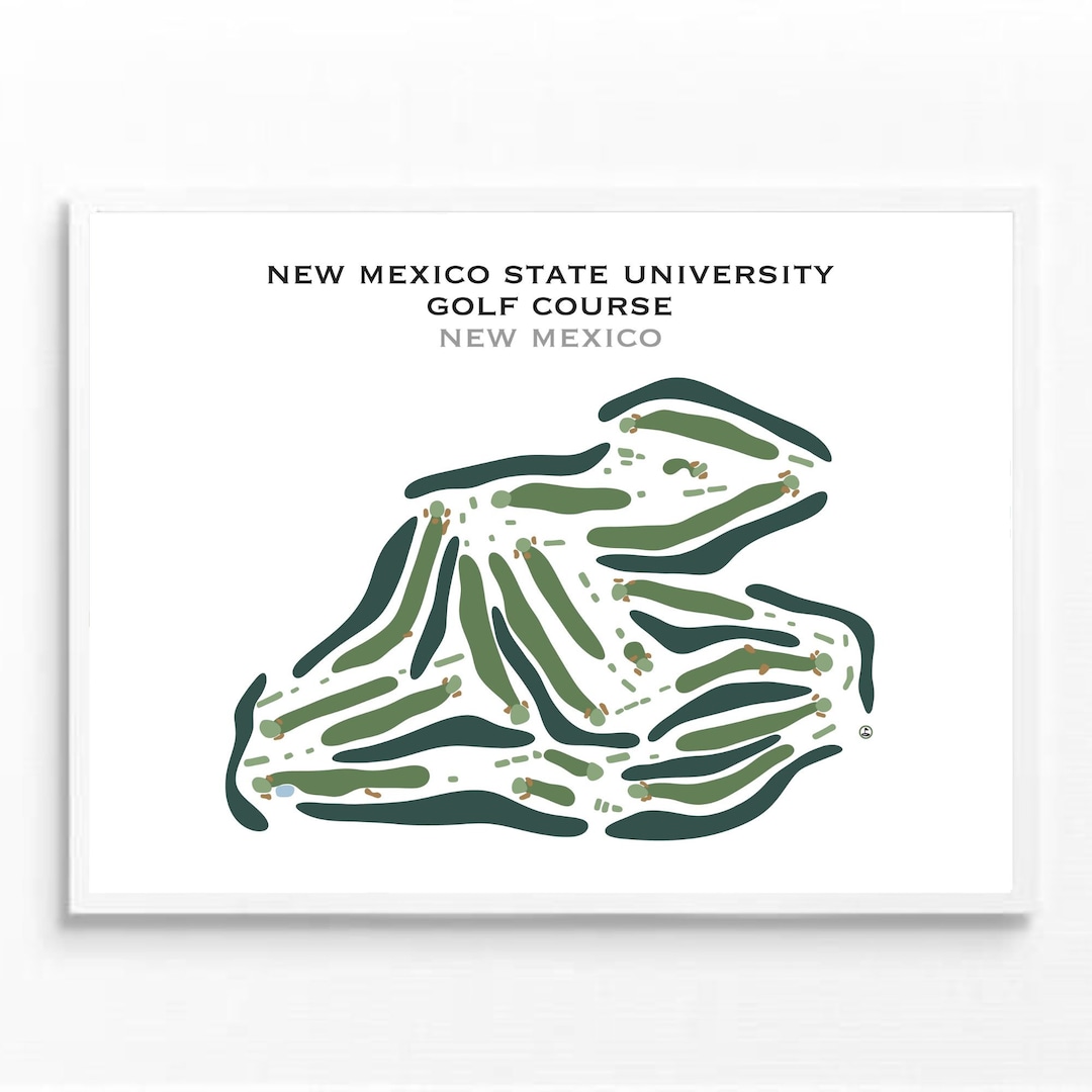 New Mexico State University Golf Course, NM | Golf Course Map, Decor ...