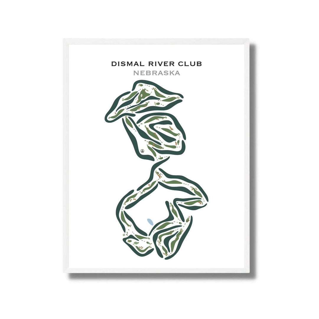 Dismal River Club, Nebraska | Golf Course Map, Golf Gifts for Dad ...