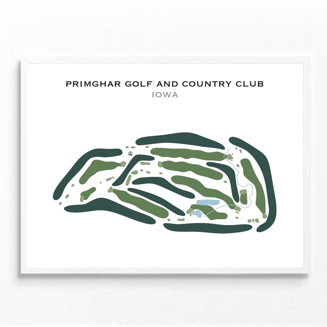 Primghar Golf and Country Club, IA | Golf Course Map, Decor, Golfer ...