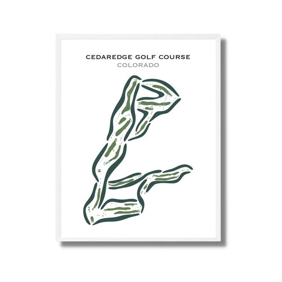 Mapa De Campos De Golf De Colorado
