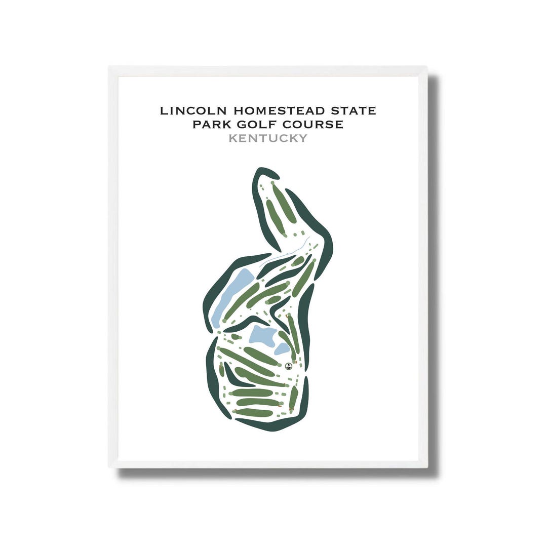 Lincoln Homestead State Park Golf Course, KY | Golf Course Map, Golf ...