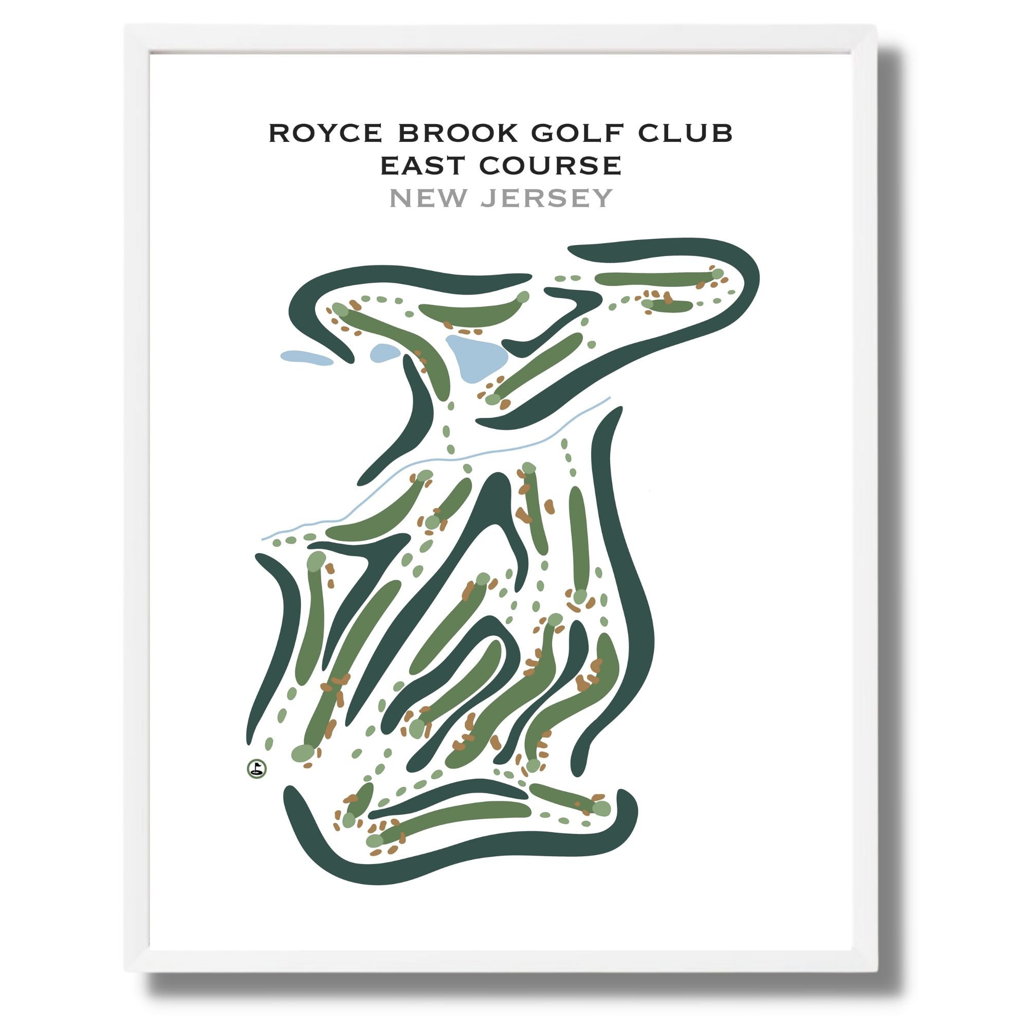 Royce Brook Golf Club East Course NJ Golf Course Map Home - Etsy Ireland