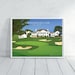 Emerald Bay Club, Texas Golf Course Map, Home Decor, Golfer Gift for ...