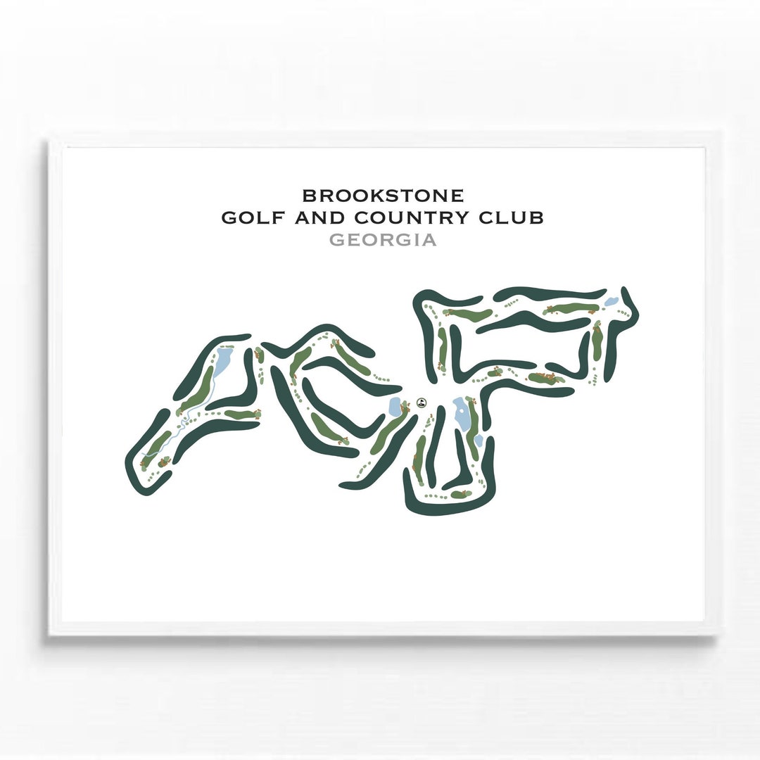 Brookstone Golf & Country Club, GA | Golf Course Map, Decor, Golfer ...