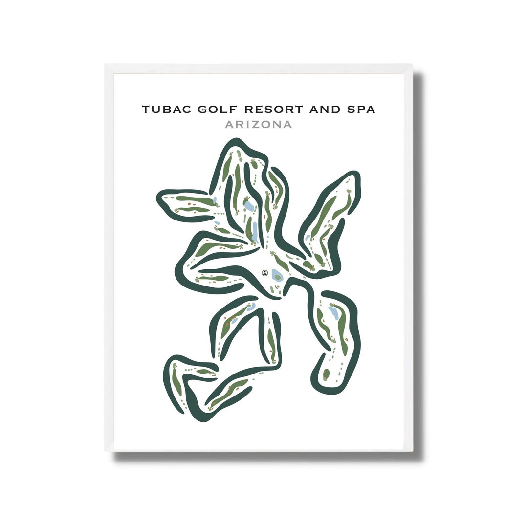 Tubac Golf Resort & Spa, AZ | Golf Course Map Golf Gifts for Dad, Golf ...