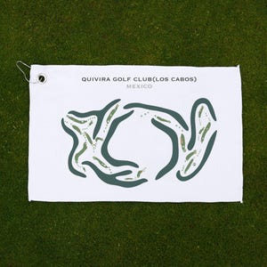 Quivira Golf Club, Mexico | Golf Course Map, Golf Map, Golfer Gift for ...