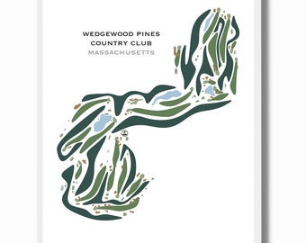 Golf Art Massachusetts - Etsy